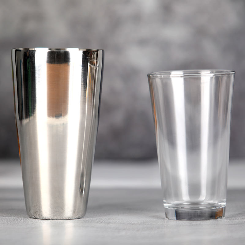 400/750ml Glass Boston Shaker