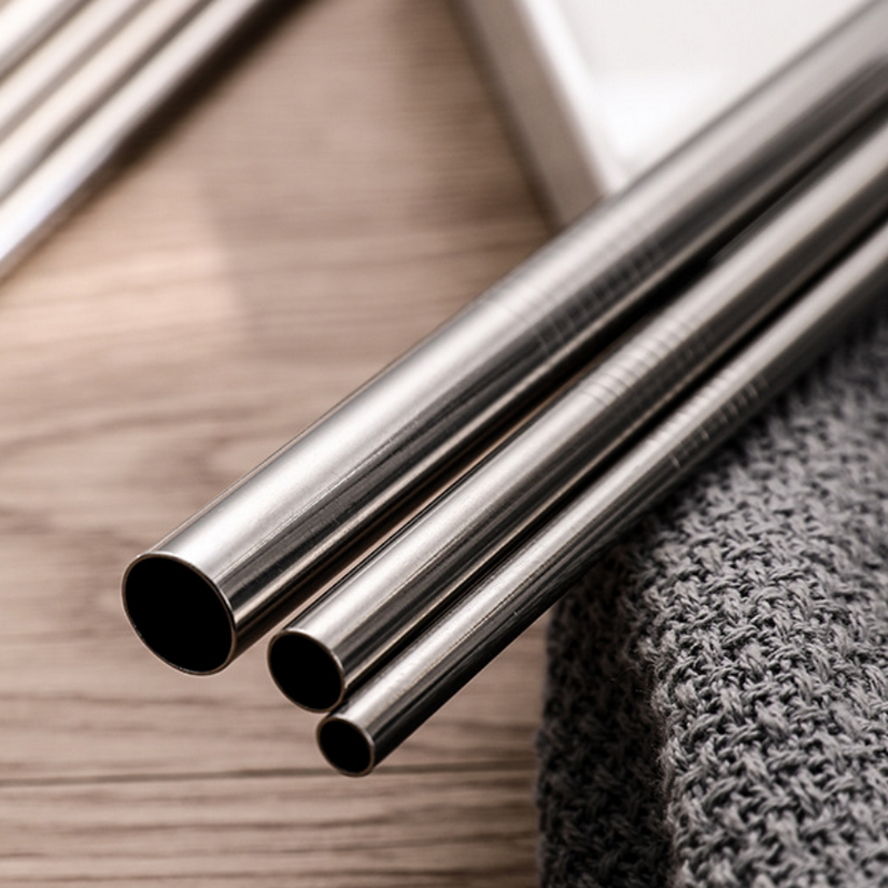 Φ6*265mm Food Grade Stainless Steel Straw Curved Straw,Stainless Steel ...