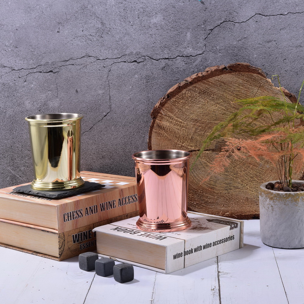 350ml Golden Electroplated Julep Mug Julep Cup