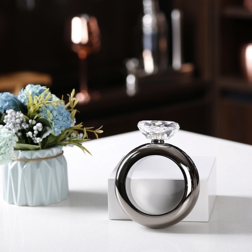 3.5oz Hip Flask Bracelet Hip Flask Bracelet Flask Diamond Ring Flask ...